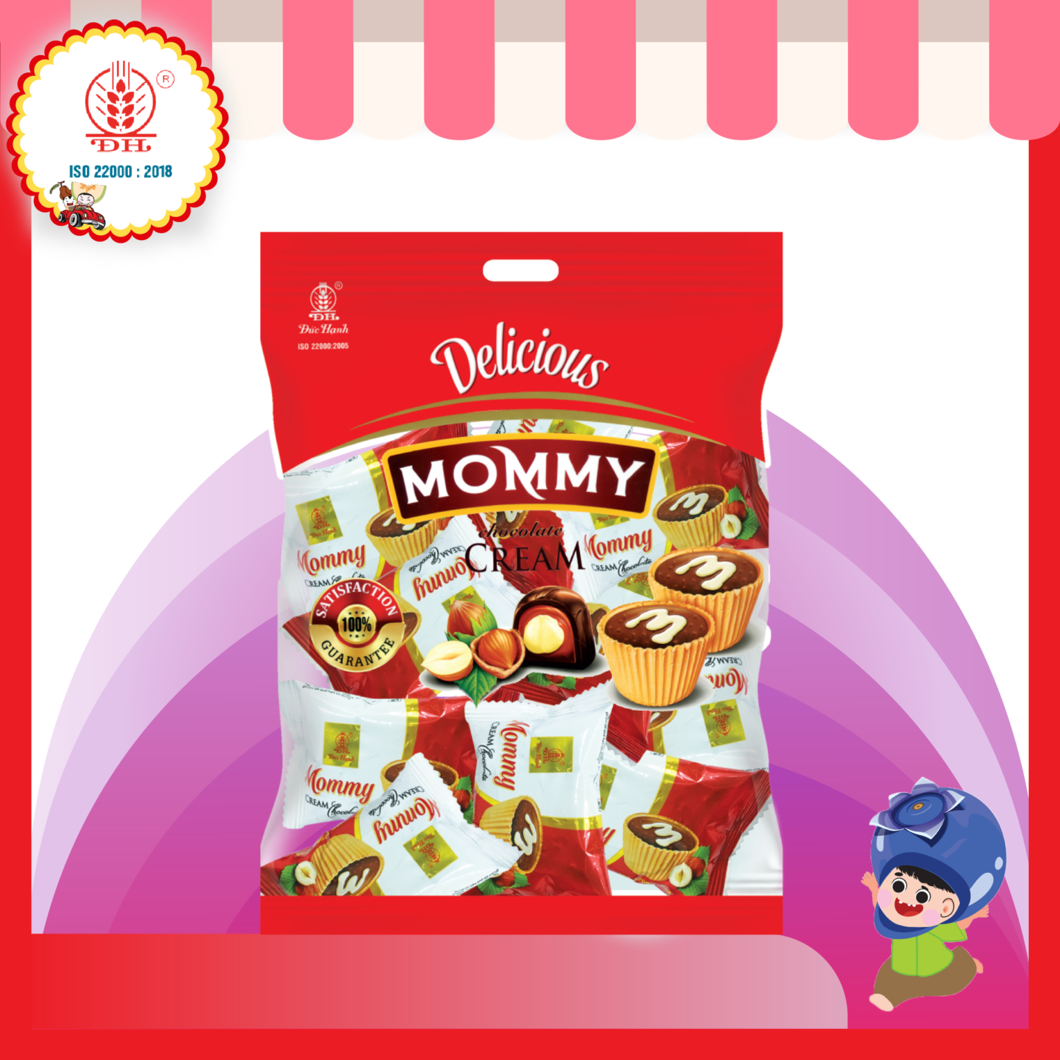 KẸO SOCOLA MOMMY CREAM 400gr - Đức Hạnh®