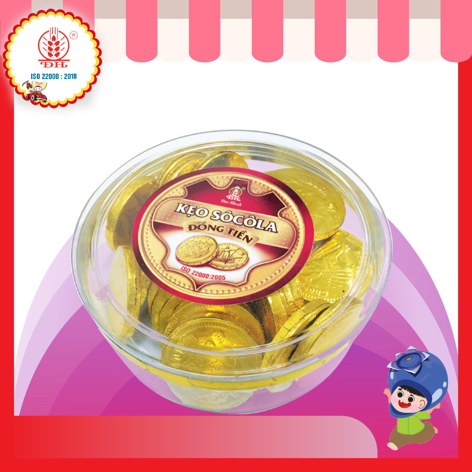 SOCOLA KEM HẠNH NHÂN ALMOND HỘP 200gr - Đức Hạnh®