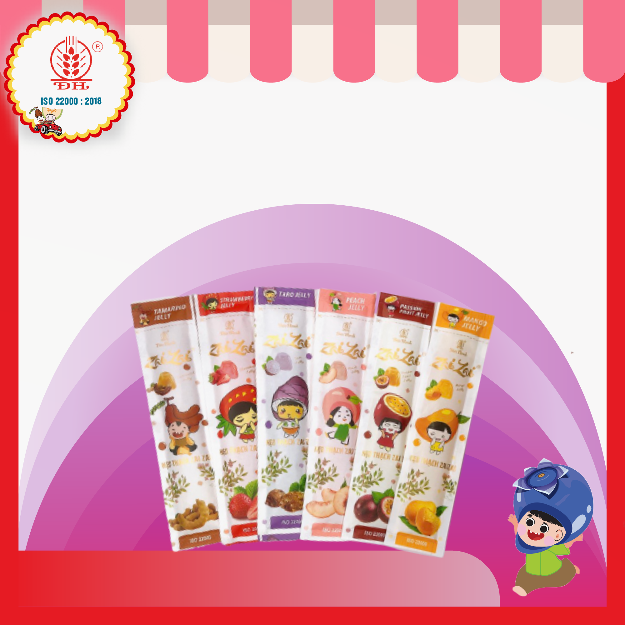 KẸO THẠCH ZAIZAI 400Gr - Đức Hạnh®