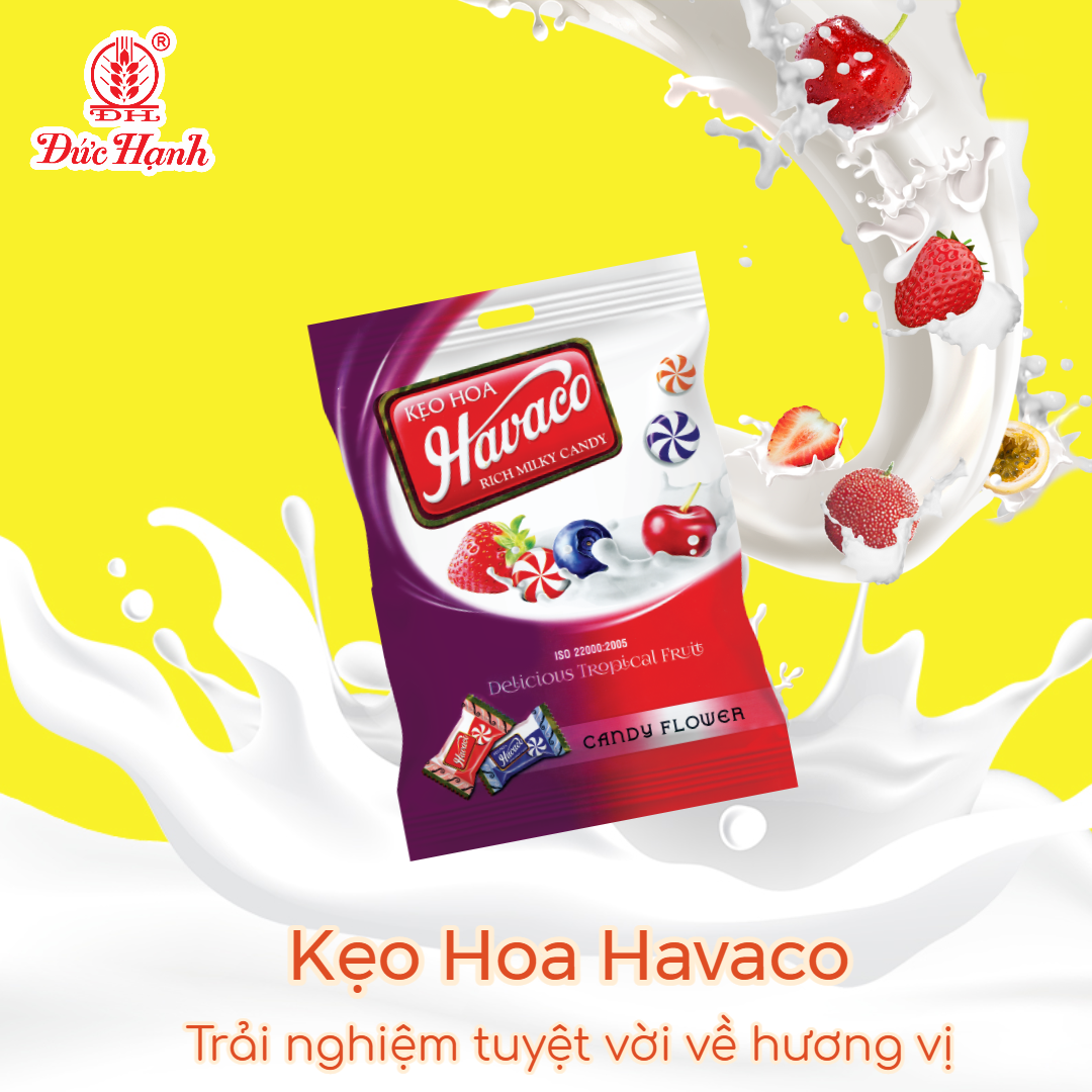 Review kẹo hoa Havaco - Đức Hạnh®